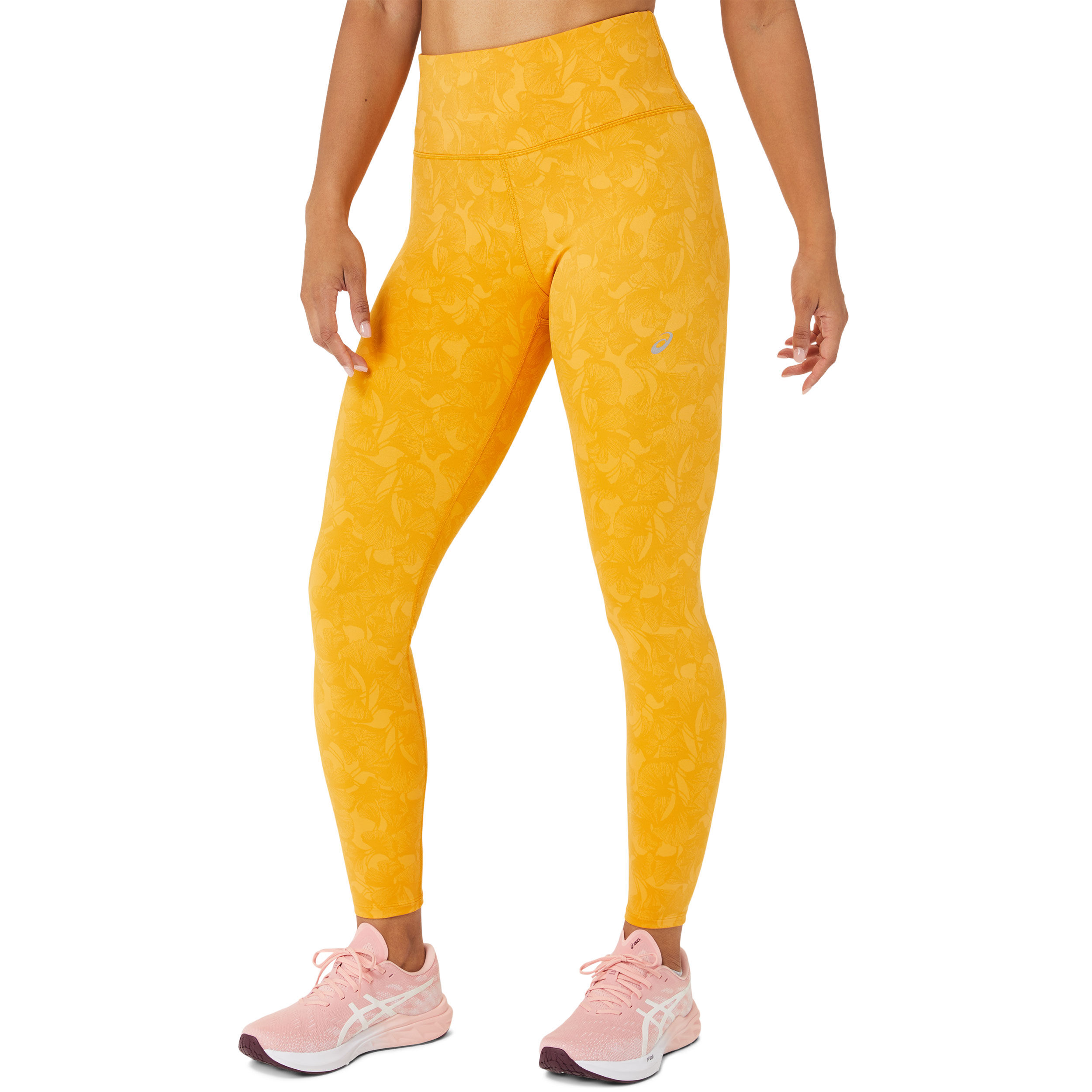 Jacquard Lauftight Damen Gelb