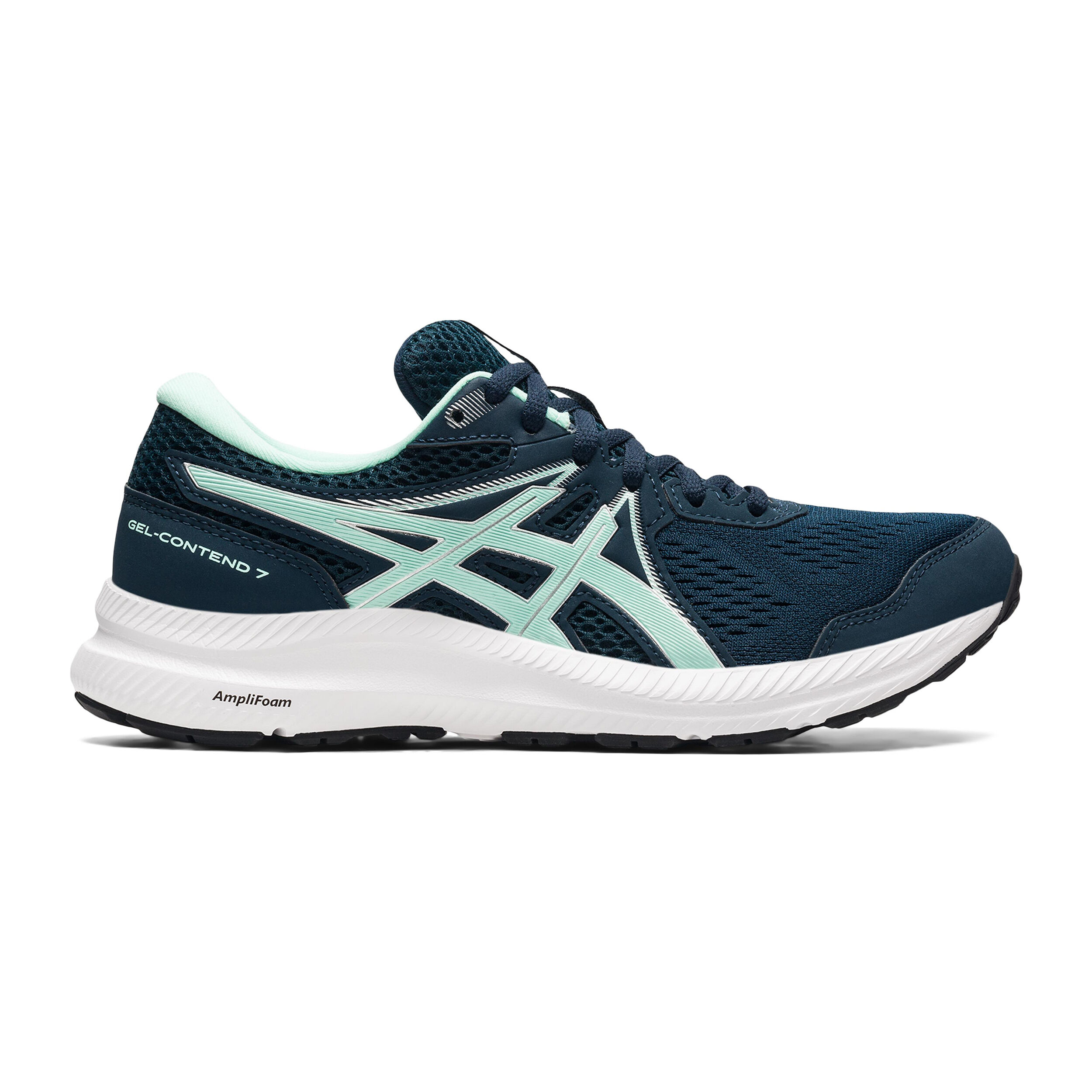 ASICS Gel Contend 7 Neutralschuh Damen Dunkelblau Mint online kaufen Running Point DE