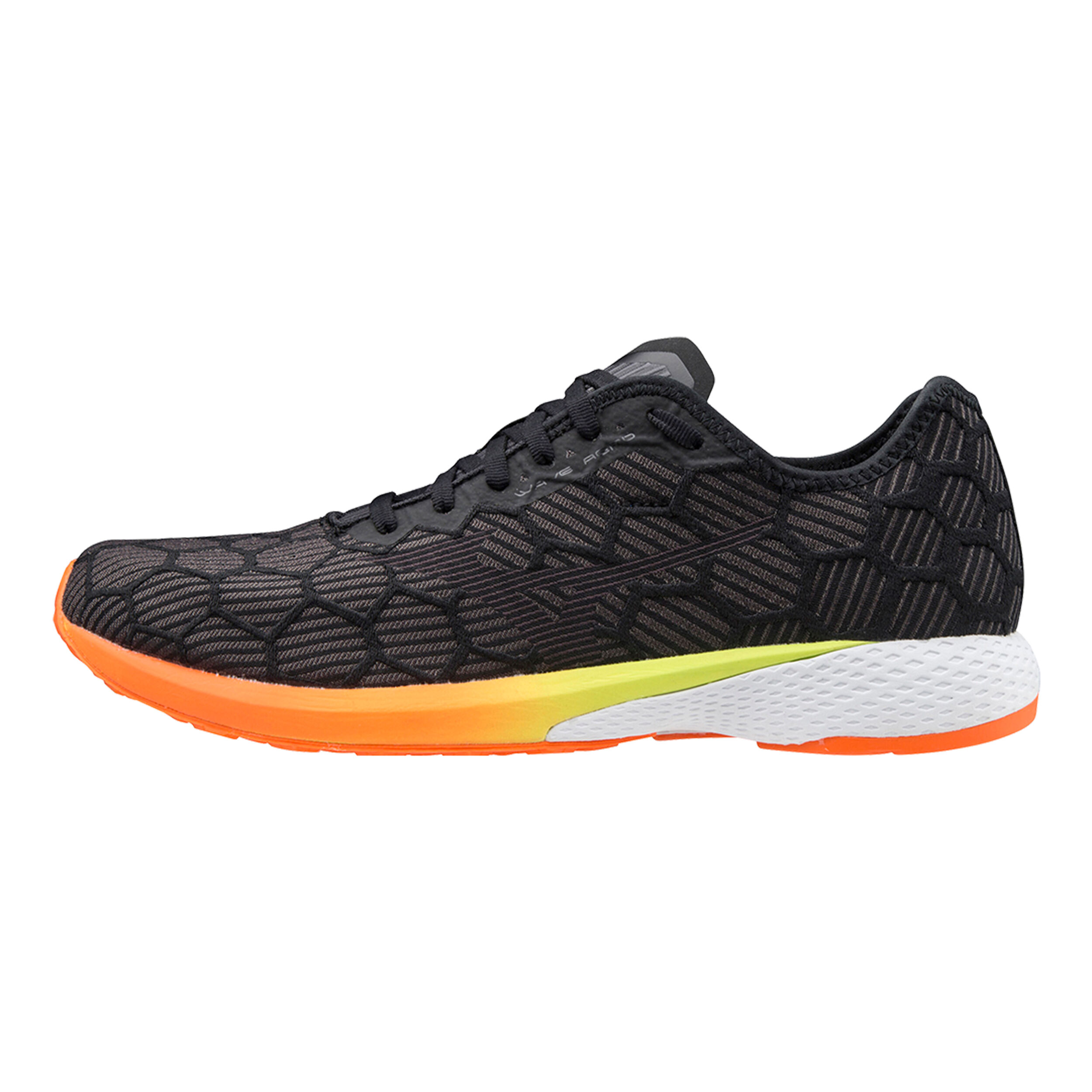 Mizuno Wave Aero 18 Neutralschuh Herren Schwarz WeiB in GroBe 42 5 online kaufen Running Point DE