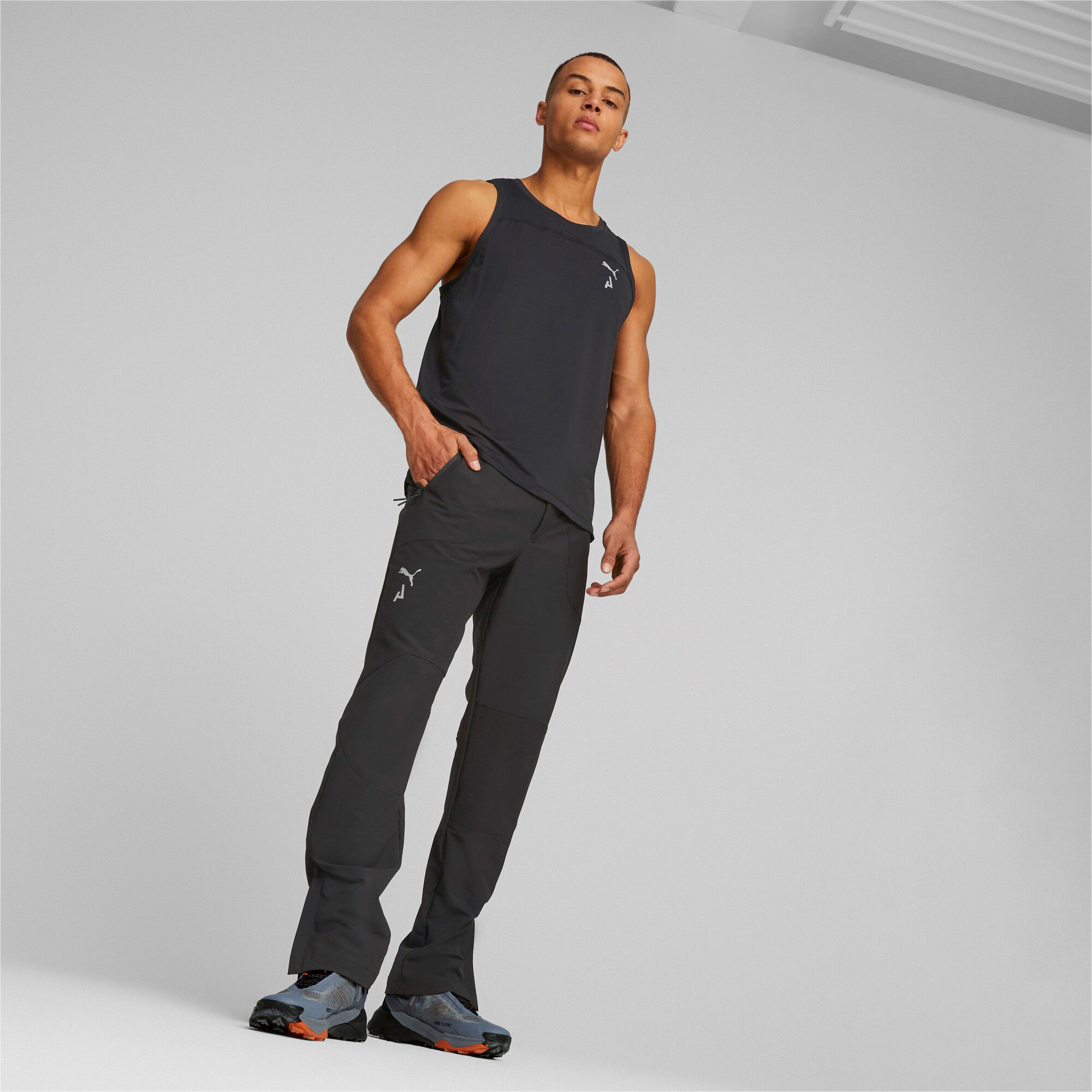 Puma Seasons Raincell Laufhose Herren - Schwarz, Grau online kaufen | Running Point