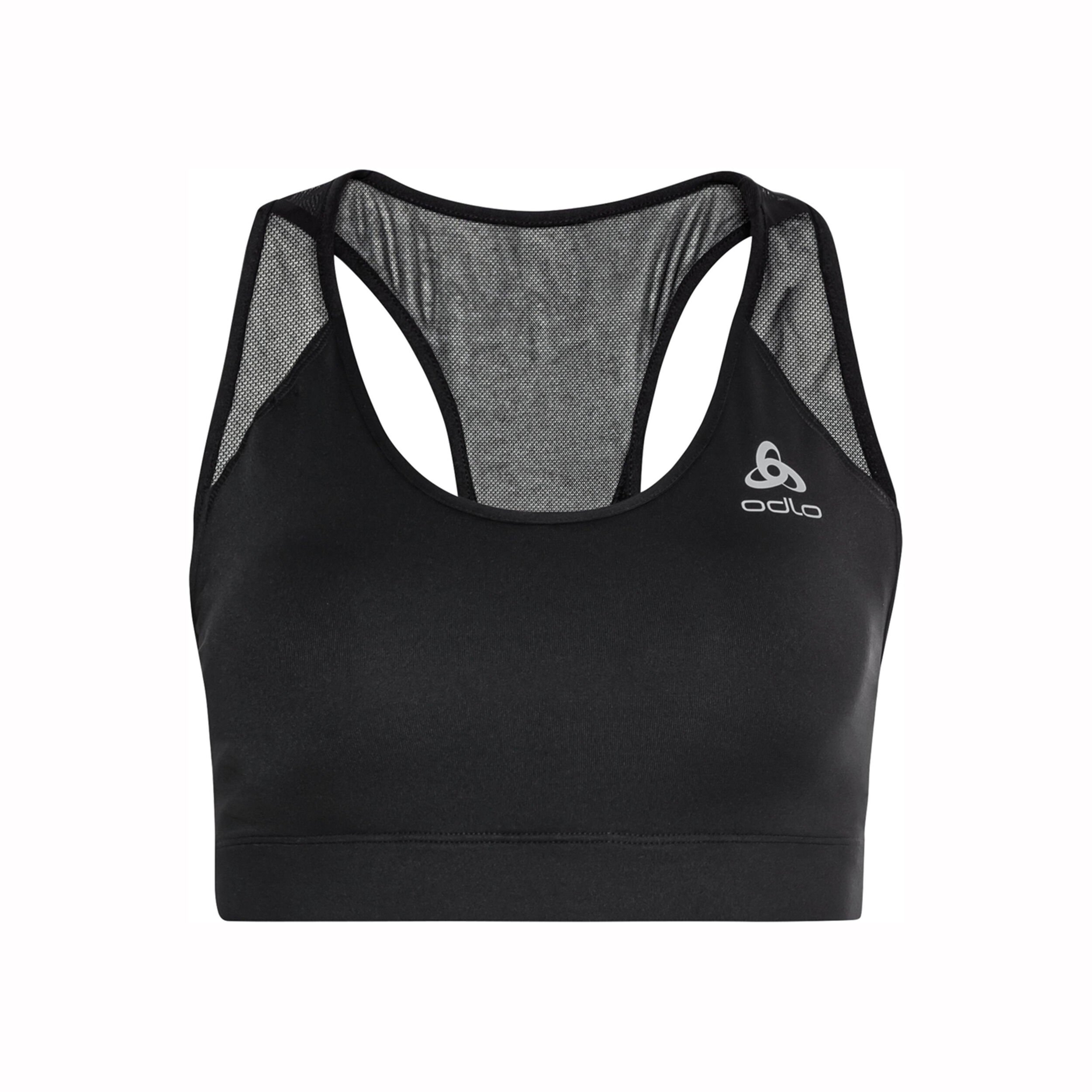 Essential Mesh Sport BH Damen Schwarz