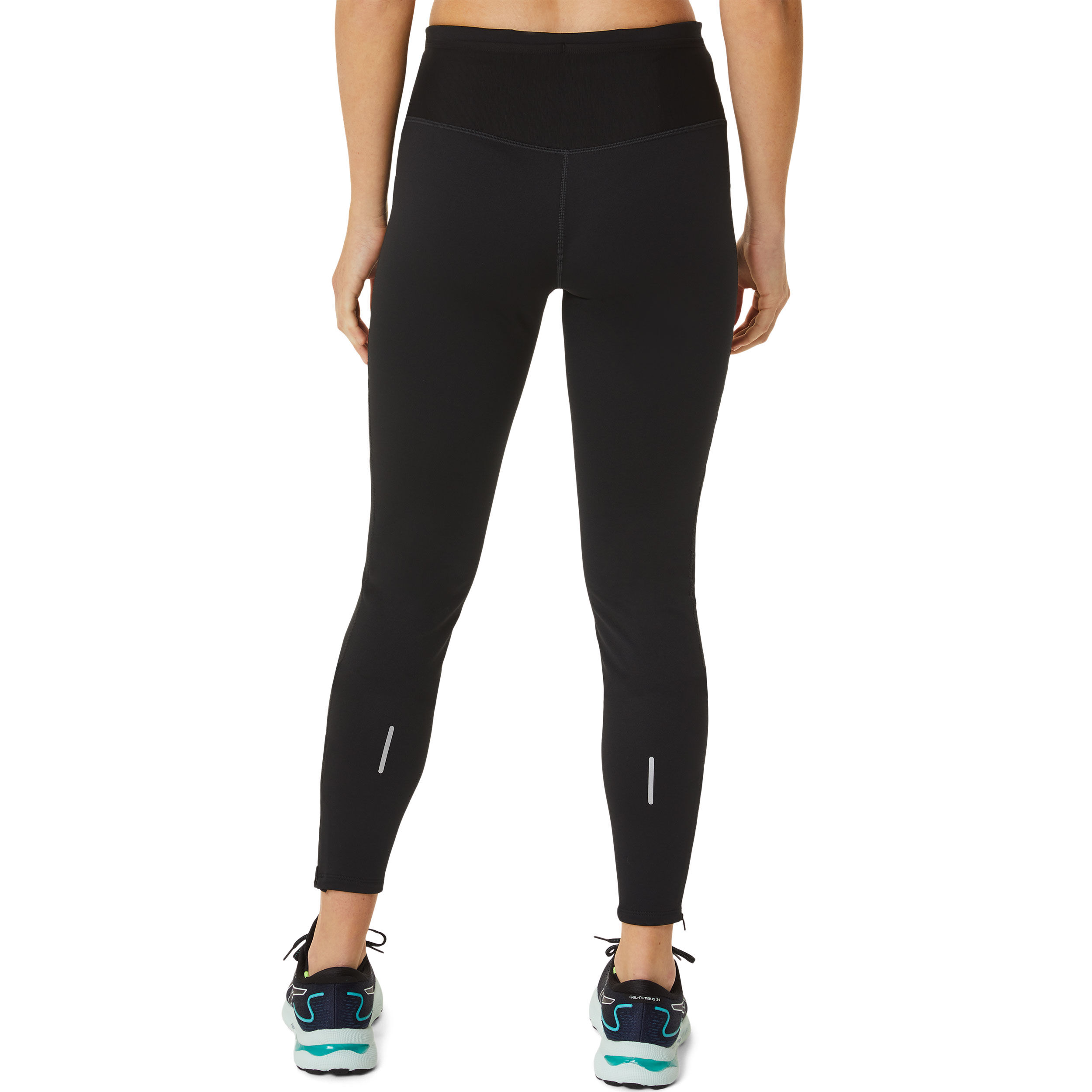 Winter Tight Lauftight Damen Schwarz