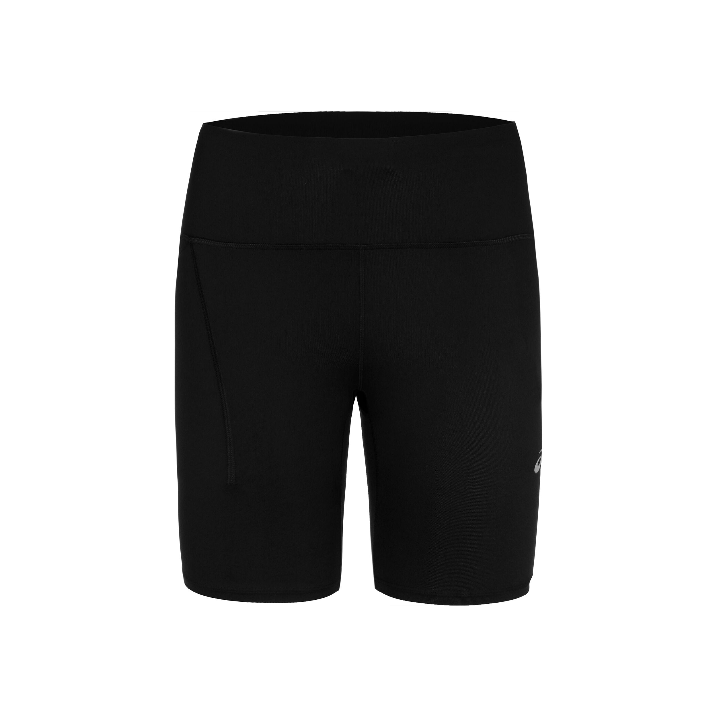 Road High Waist 8 Inch Short Lauftight Damen Schwarz